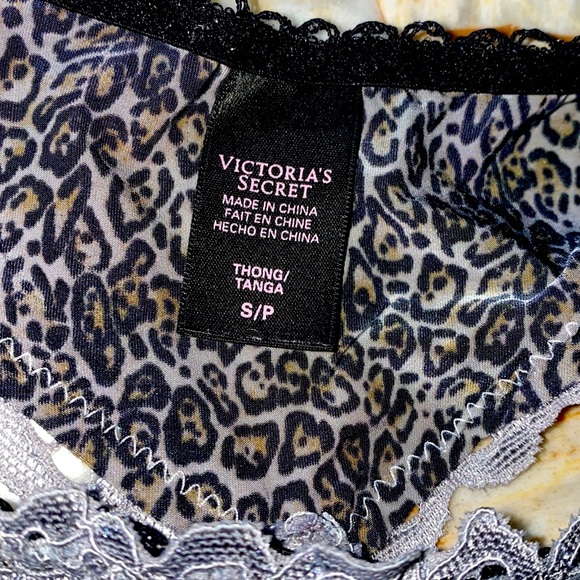 Victorias Secret Intimates And Sleepwear Rare Sheer Mesh Vstring